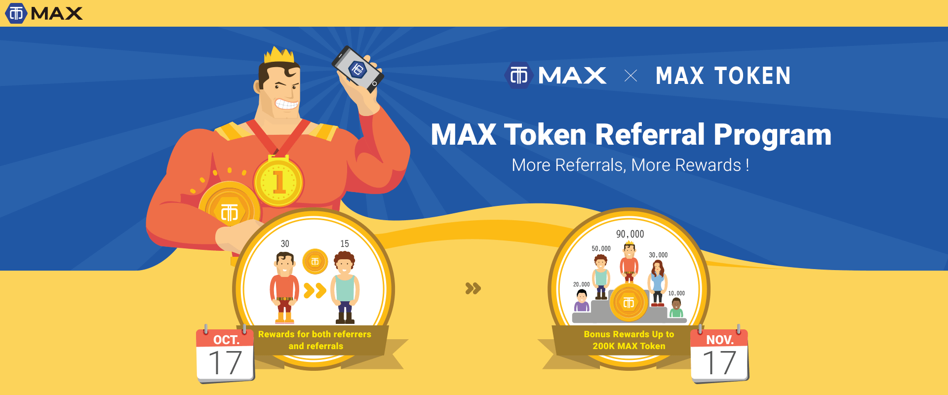 MAX Token Referral Program